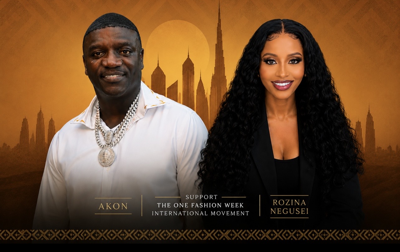 Akon & Rozina Nagusei Align With The One Fashion Week International ...